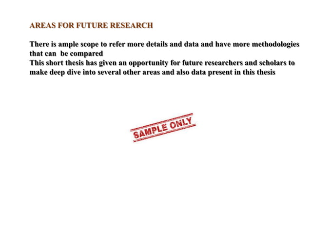 Thesis defense sample | PPT