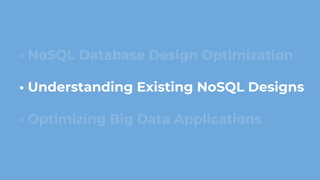 Physical Design for Non-Relational Data Systems | PPT