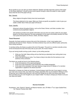 Thesis development | PDF