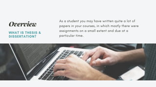 Thesis VS Dissertation | PDF