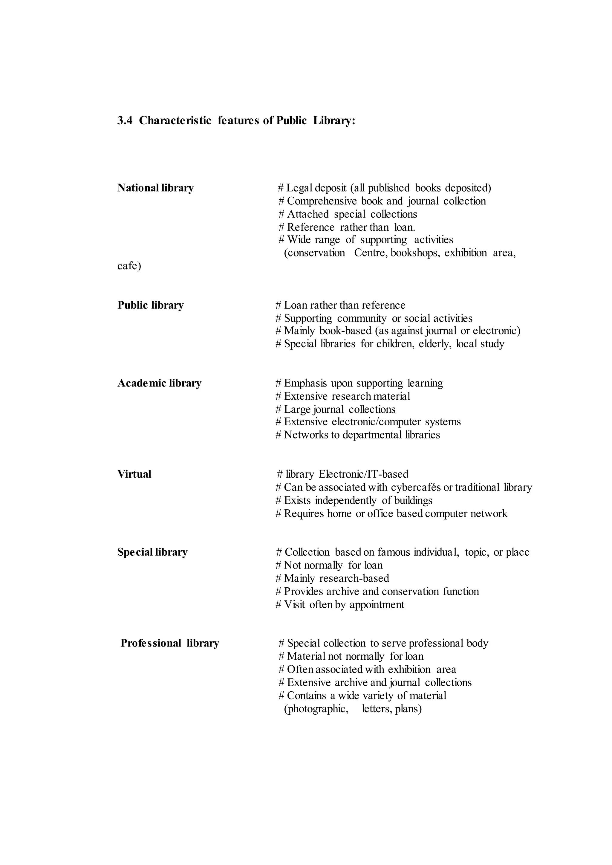 Public Library ,Thesis dissertation. | DOCX