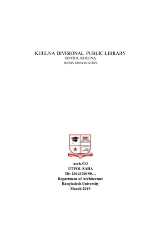 Public Library ,Thesis dissertation. | DOCX