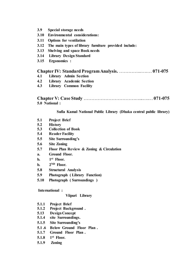 Public Library ,Thesis dissertation. | DOCX