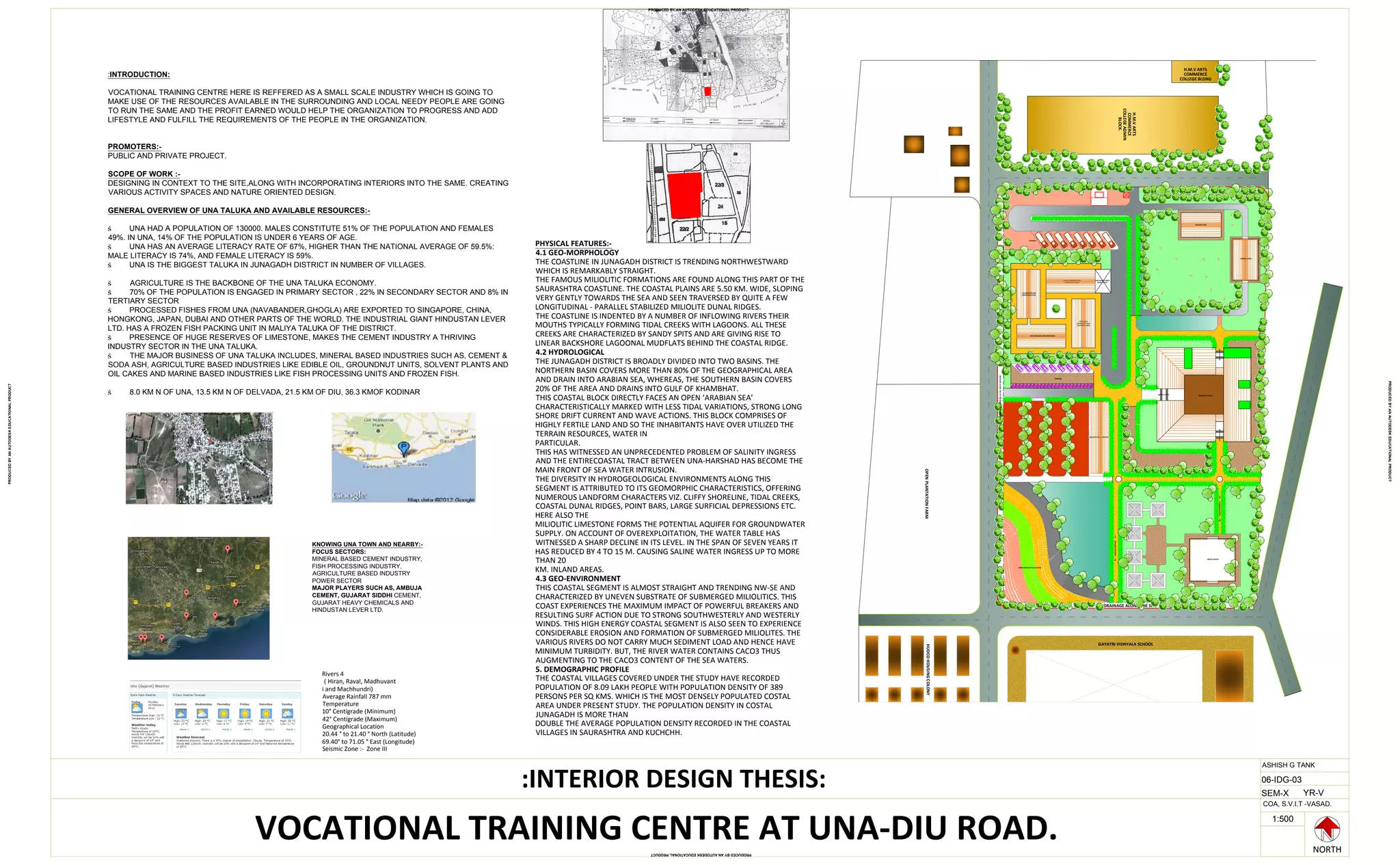 Interior Design Thesis on Vocational Training centre | PDF