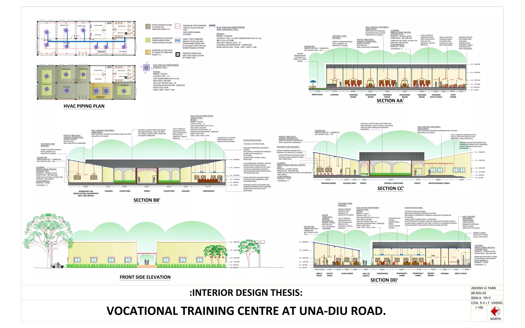 Interior Design Thesis on Vocational Training centre | PDF