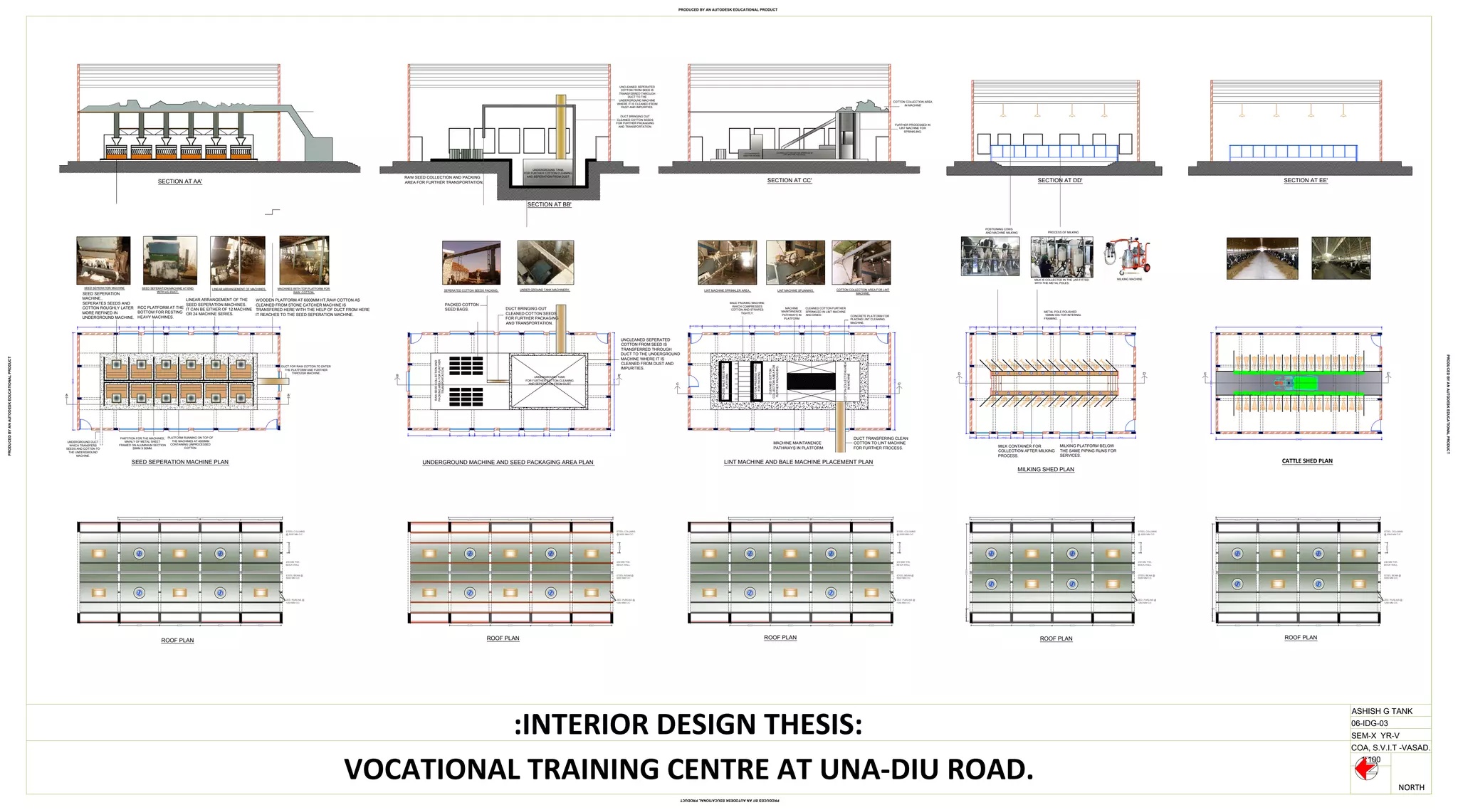 Interior Design Thesis on Vocational Training centre | PDF