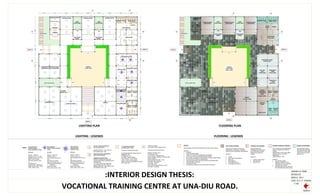 Interior Design Thesis on Vocational Training centre | PDF