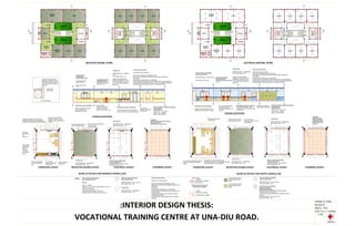 Interior Design Thesis on Vocational Training centre | PDF