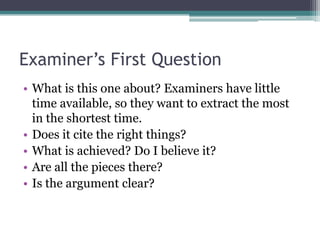 Thesis evaluation criteria | PPTX