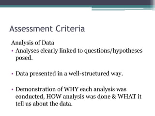 Thesis evaluation criteria | PPTX