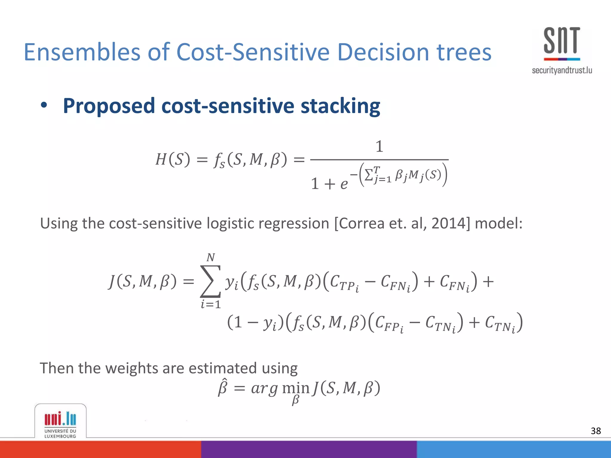 PhD Defense - Example-Dependent Cost-Sensitive Classification | PPT