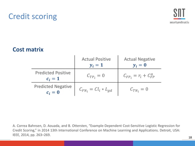 PhD Defense - Example-Dependent Cost-Sensitive Classification | PPT