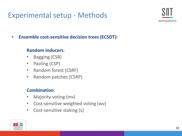PhD Defense - Example-Dependent Cost-Sensitive Classification | PPT