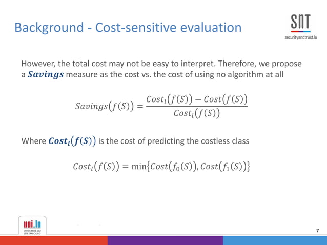 PhD Defense - Example-Dependent Cost-Sensitive Classification | PPT
