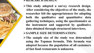 Inventory management in fast food restaurants | PPTX | Logistics | Business