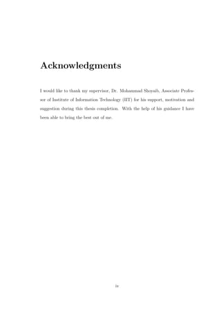 Thesis Final Report | PDF