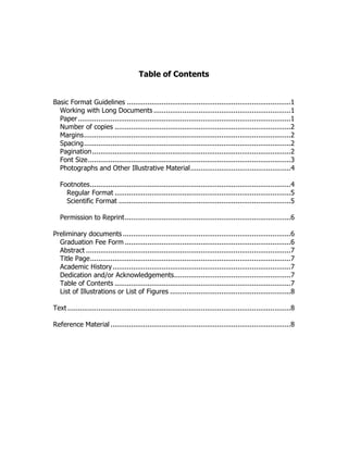 Thesisformatguide | PDF | Desktop Publishing | Computer Software and ...