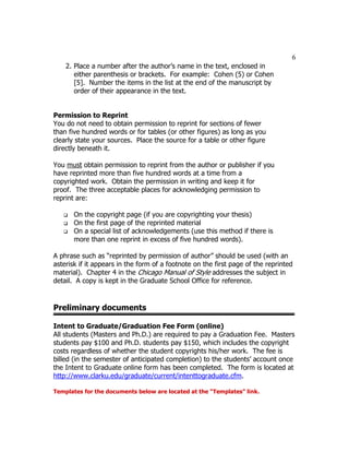 Thesisformatguide | PDF | Desktop Publishing | Computer Software and ...