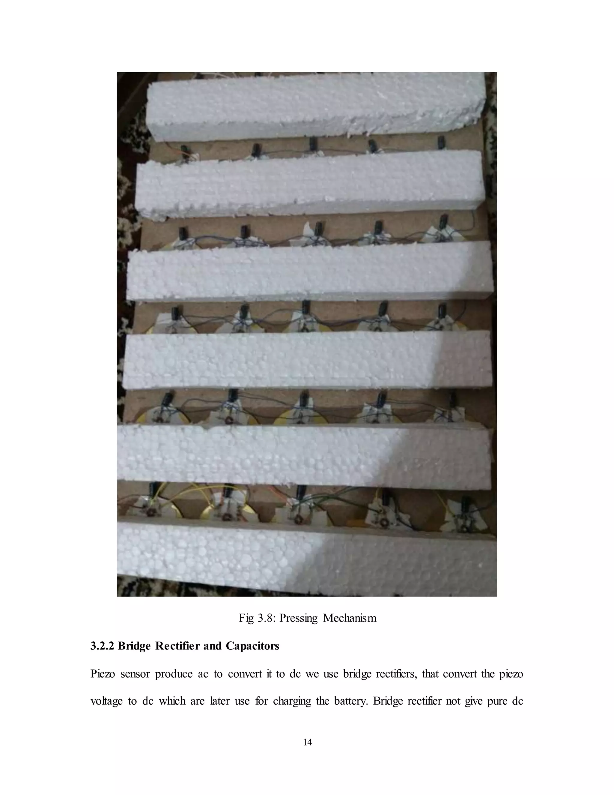 Thesis Of footstep Power Generation | DOCX