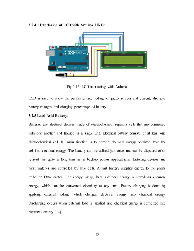 Thesis Of footstep Power Generation | DOCX