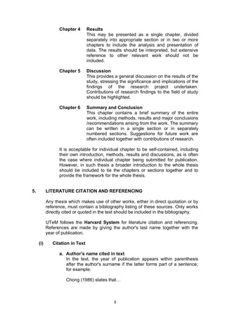 Thesis guidelines | PDF