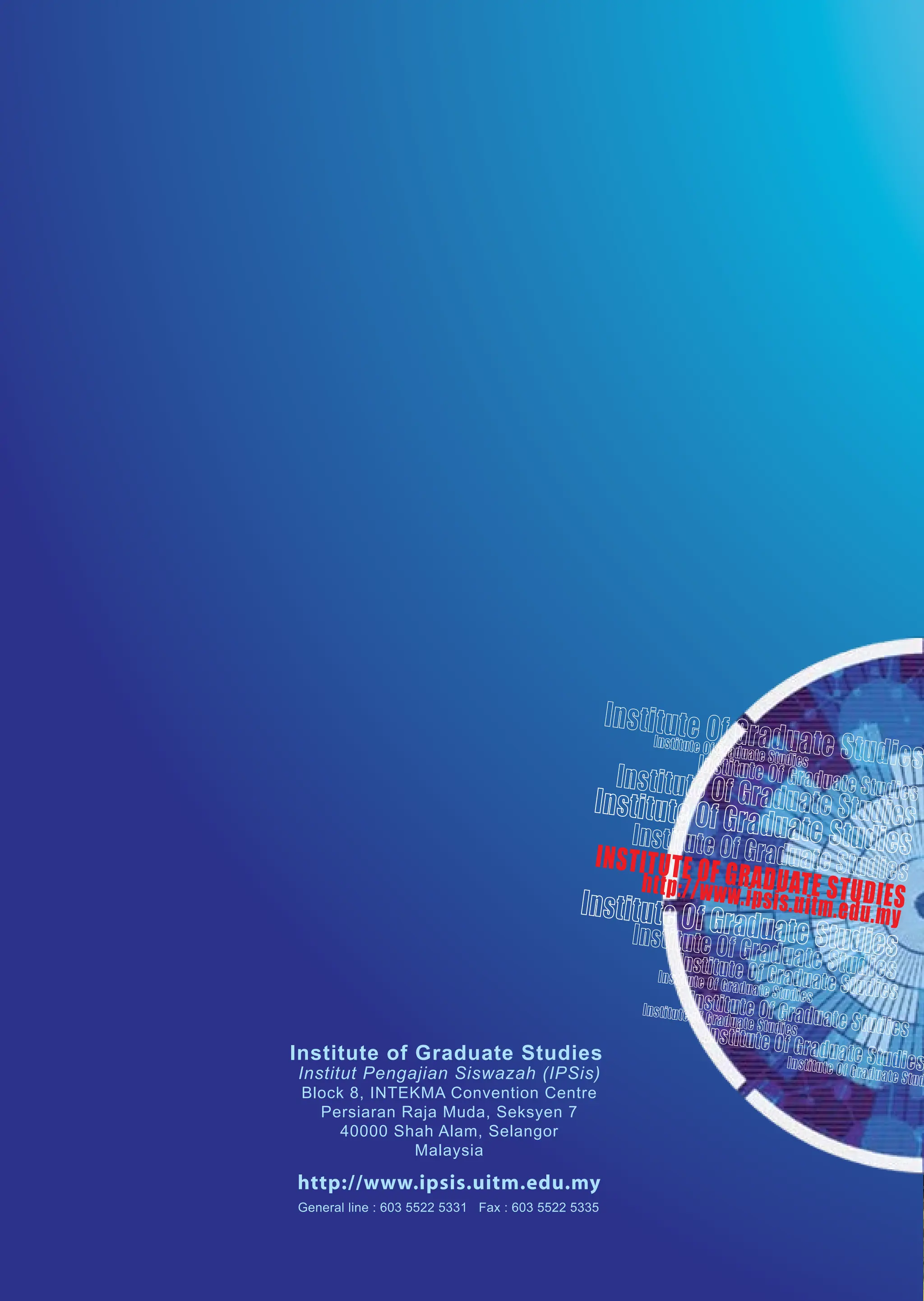 UITM Thesis Guidelines of Graduate Students | PDF