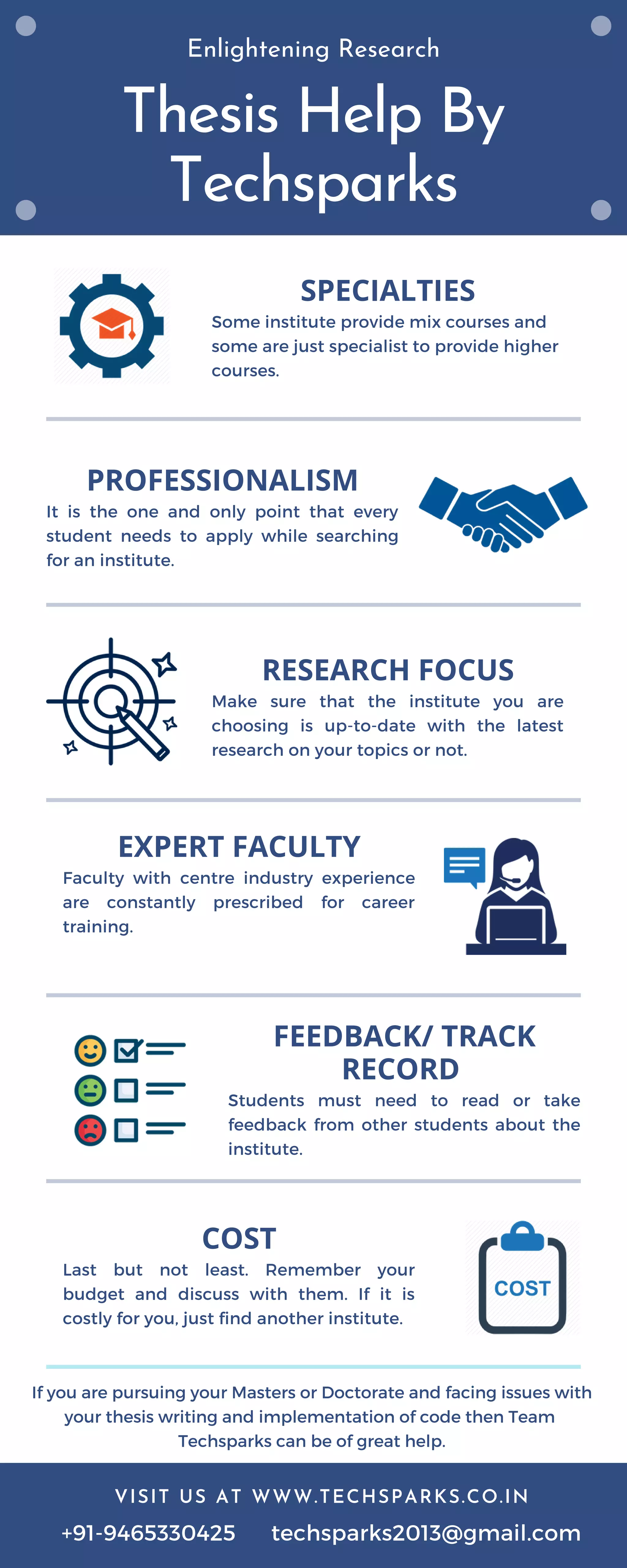 Thesis Help by Techsparks | PDF