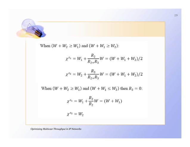 Optimizing Multicast Throughput In Ip Network Pdf Computer Networking Computing