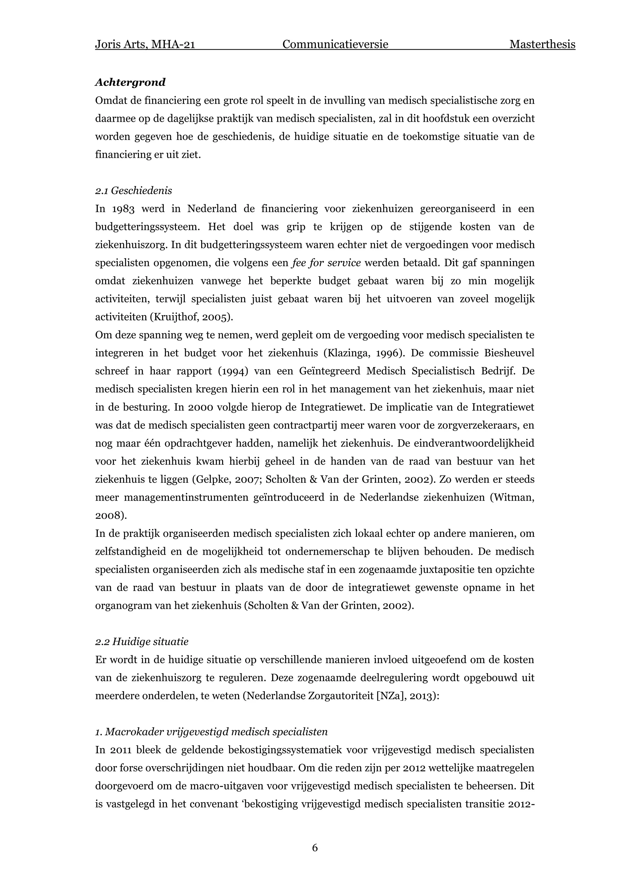 Thesis joris arts communicatieversie definitief | PDF