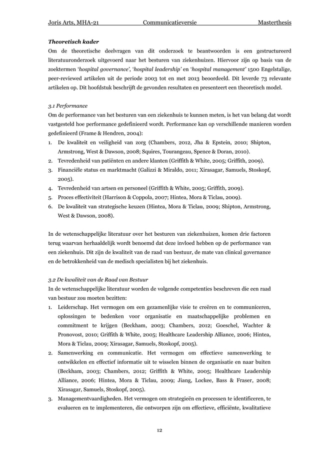 Thesis joris arts communicatieversie definitief | PDF