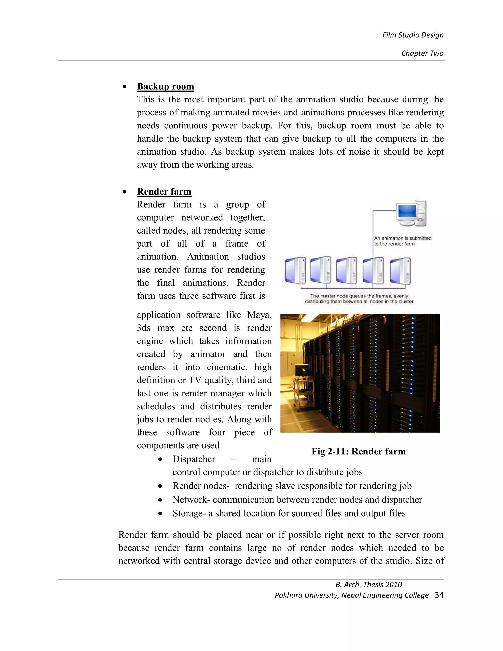 Thesis on film studio | PDF