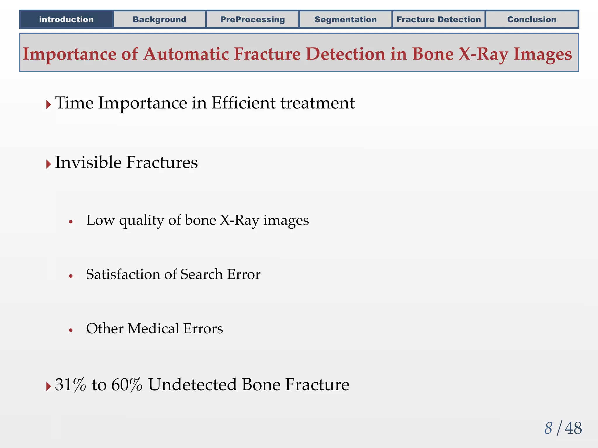 Master Thesis Long Bone Segmentation And Fracture Detection In X Ray