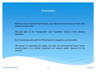 Framework for a Software Quality Rating System | PPSX