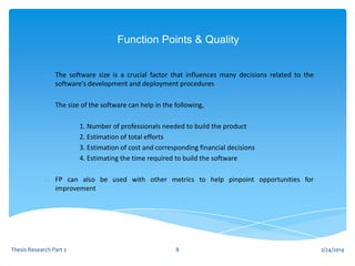 Framework for a Software Quality Rating System | PPSX