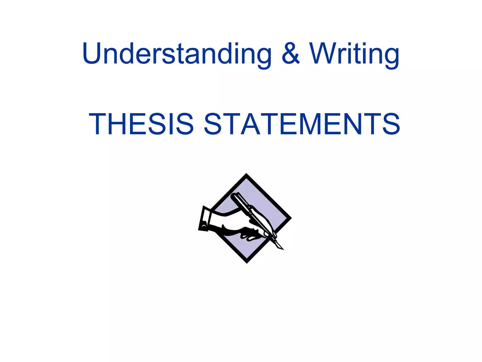 Thesis power point | PPT