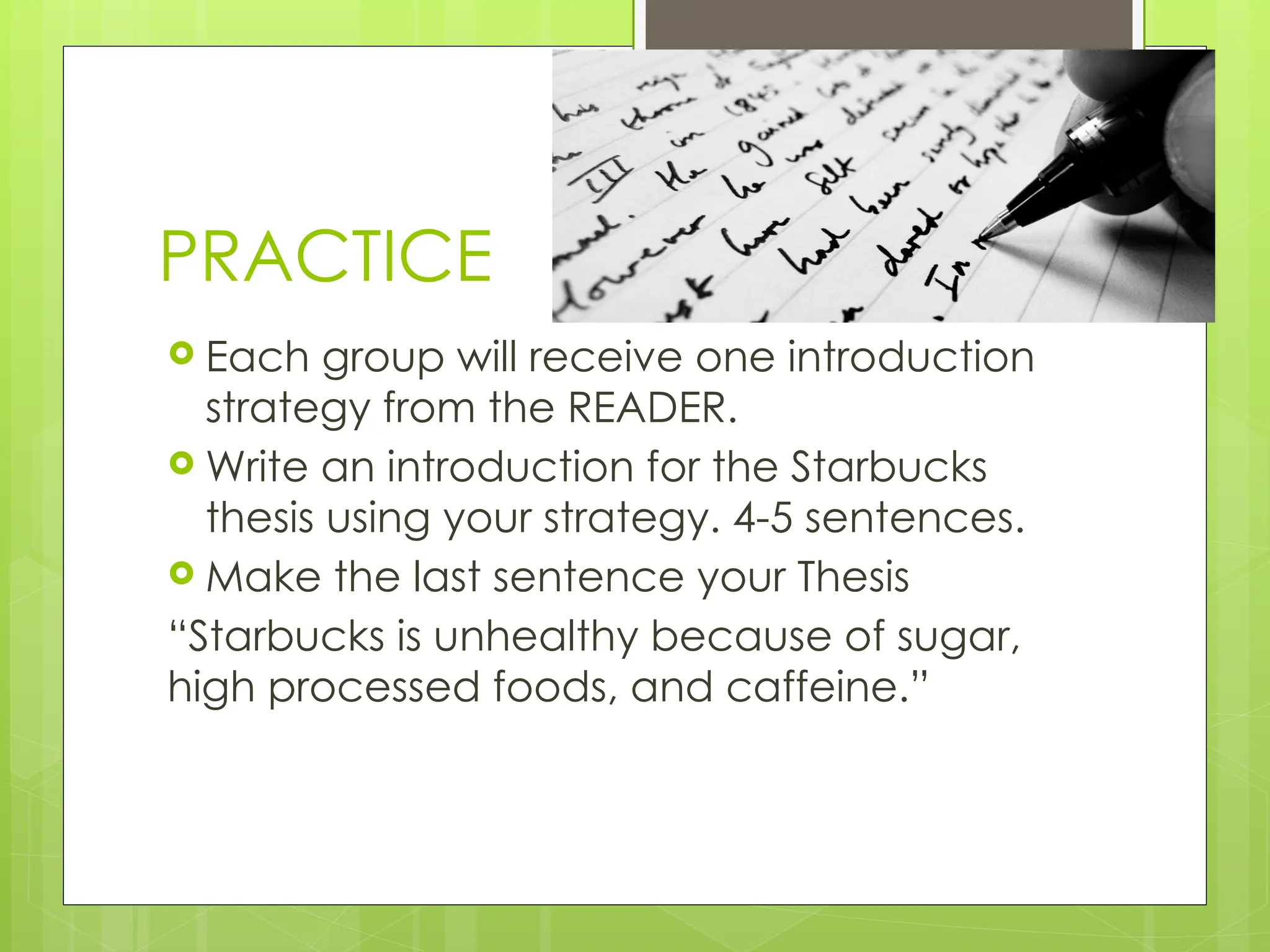 Thesis statement PowerPoint and how to write thesis statement | PPT