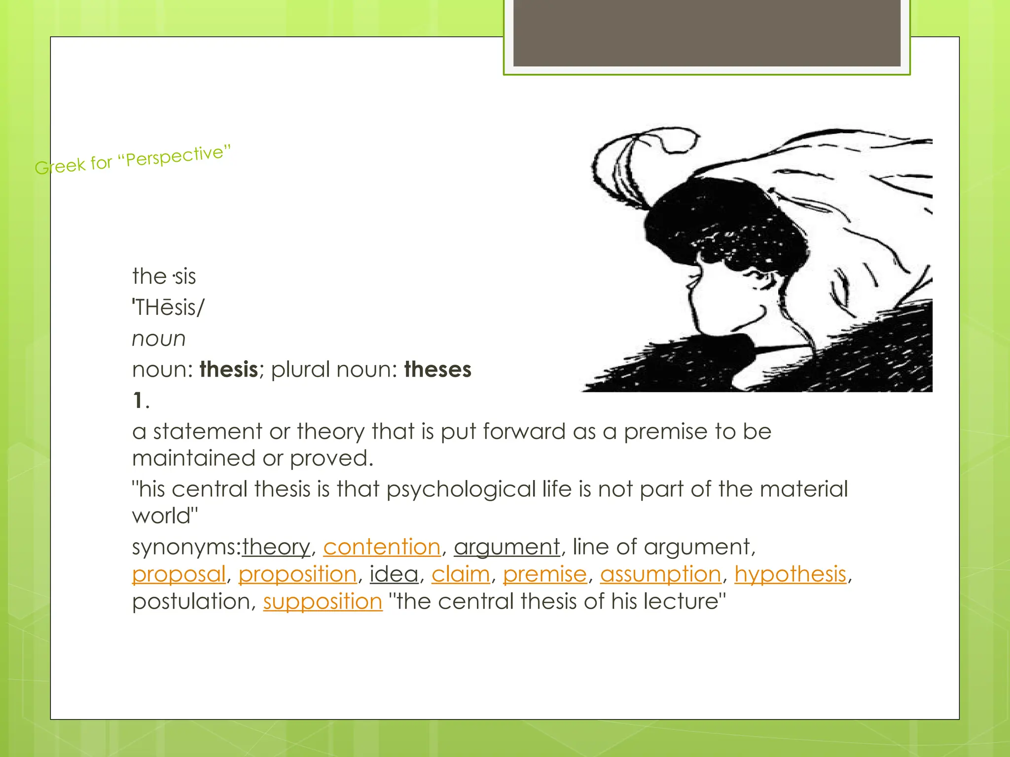 Thesis statement PowerPoint and how to write thesis statement | PPT