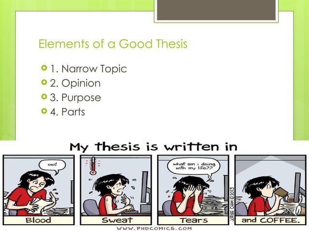 Thesis statement PowerPoint and how to write thesis statement | PPT