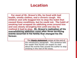 How to Write a Thesis Statement! | PPT