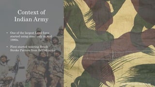 Study of Graphic Camouflage Patterns of Battle Uniform and improving ...