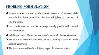 Silicene Nanoribbon | PPTX