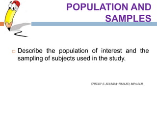 Thesis writing | PPTX