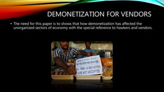 Demonetization and its effects on venders | PPTX | Credit Cards ...