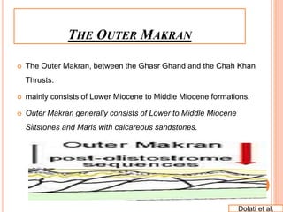 Geological and Stratigraphic Modeling Of Pasni West Block, Makran ...