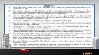 An Approach For Predicting Road Accident Severity | PPTX