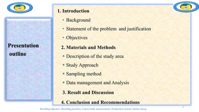 MSC Thesis presentation | PPTX