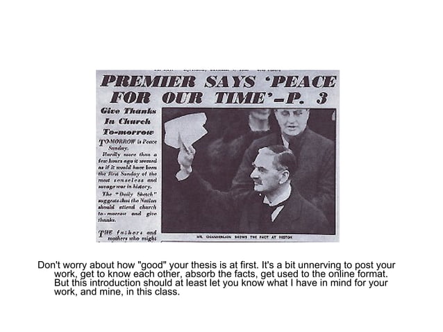 Hist105: What is a Historical Thesis? | PPT