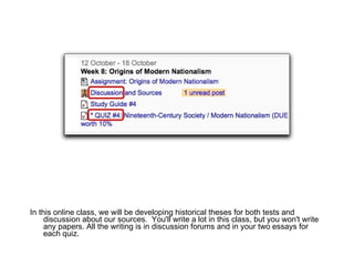 Hist105: What is a Historical Thesis? | PPT