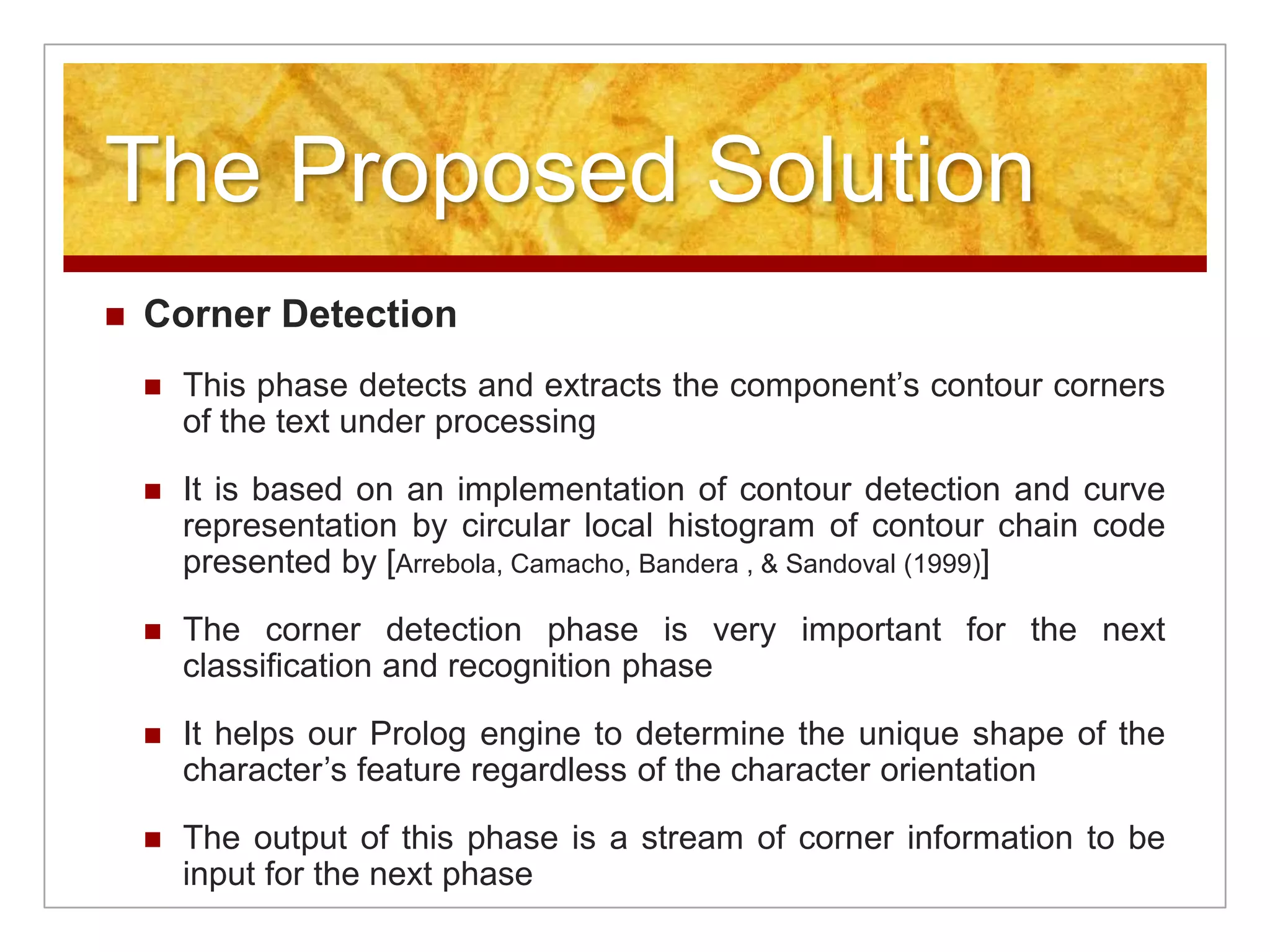 Offline Omni Font Arabic Optical Text Recognition System using Prolog ...