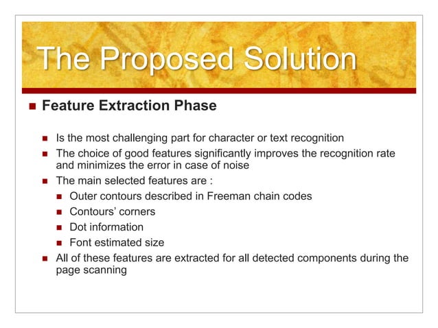 Offline Omni Font Arabic Optical Text Recognition System Using Prolog Classification Technique